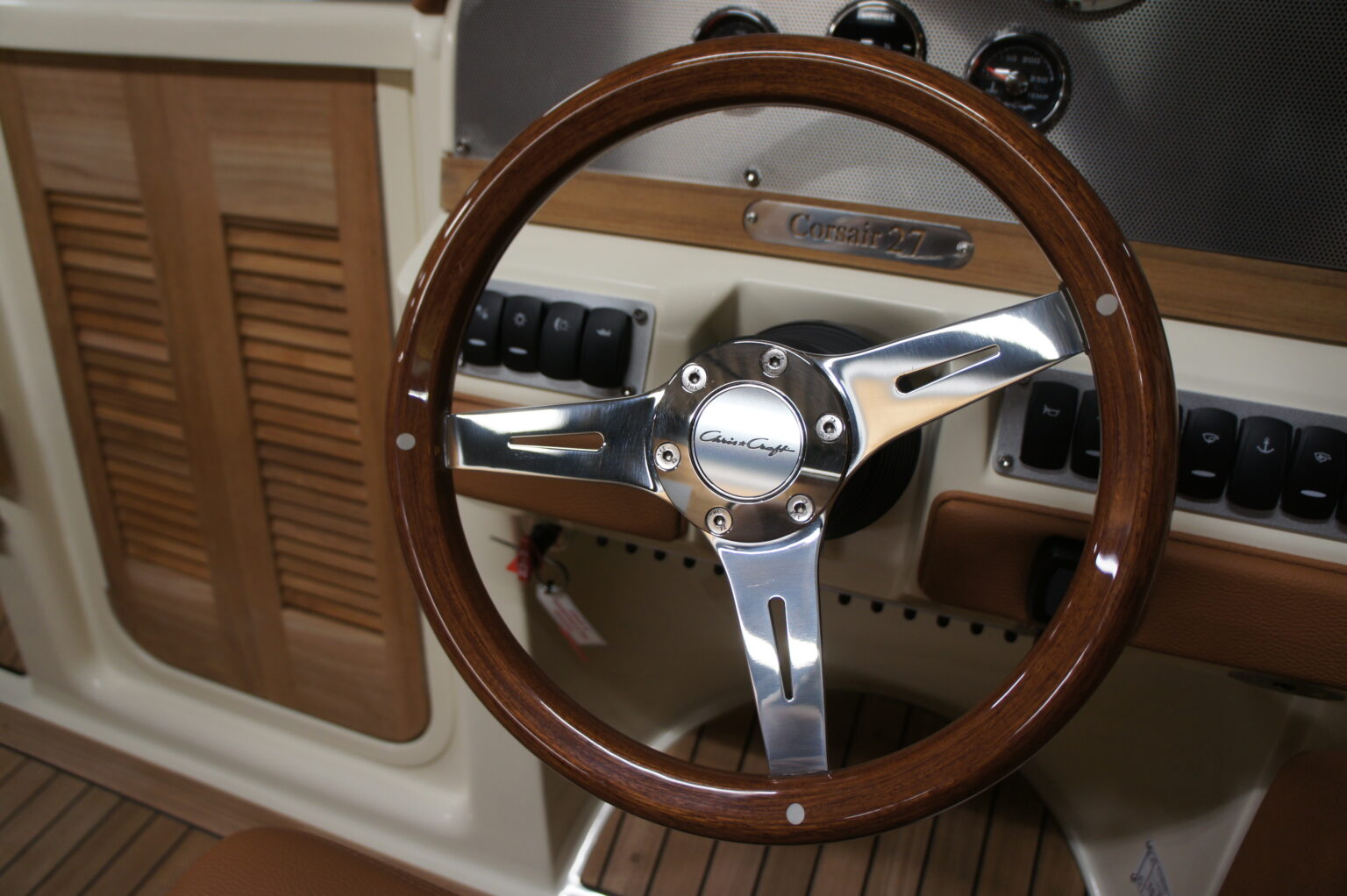 Chris Craft Steering Wheel - Exclusive Sportsboats Maaseik